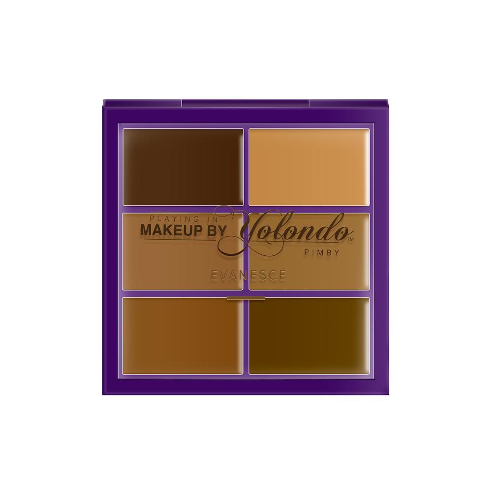 Evanesce Soft Matte Cream Concealer 6-Shade Palette – Playing In Makeup ...