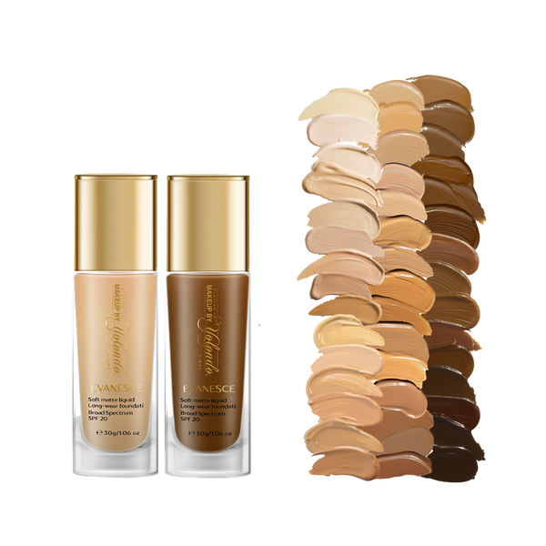 Evanesce Soft Matte Liquid Foundation- Full Size – Playing In Makeup By ...
